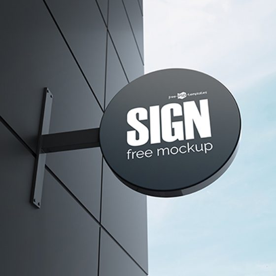 Free Sign Mockup In PSD » CSS Author